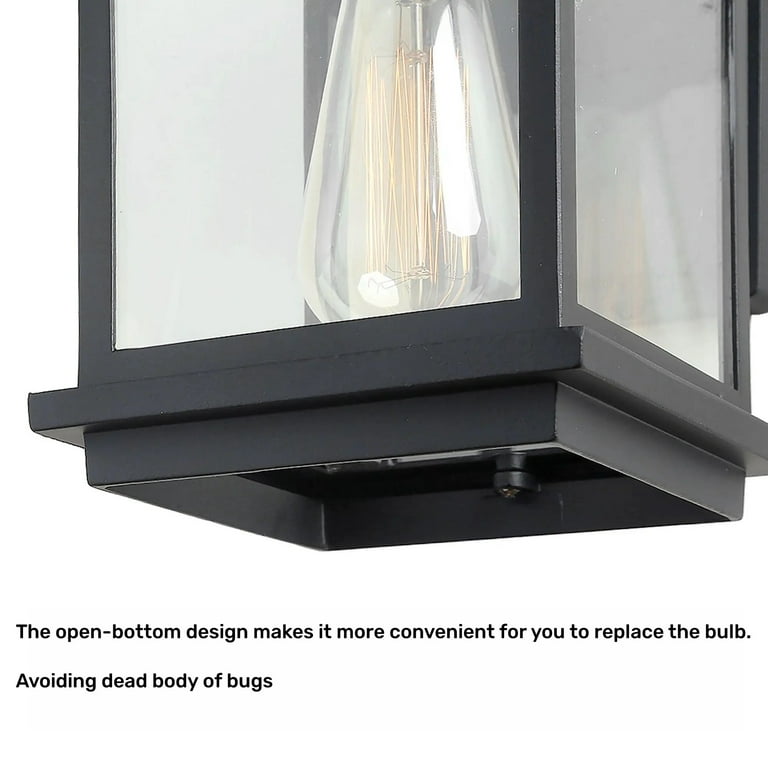 Replacement Beveled Glass Outdoor Light Fixture