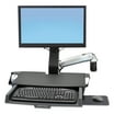 Ergotron StyleView Sit-Stand Combo, Monitor Attachment Arm with ...