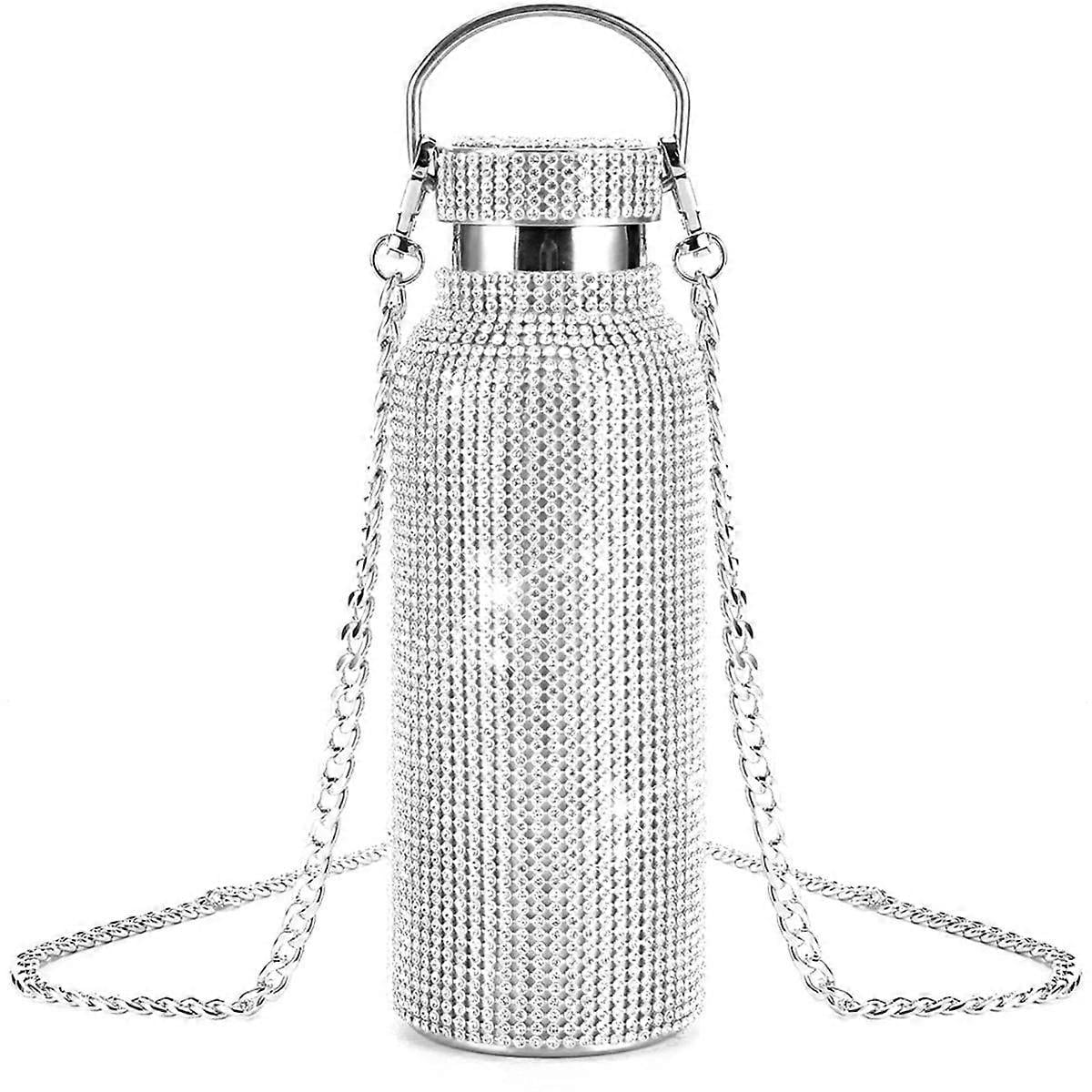 Bling Water Bottle Rhinestone, Diamond Glitter Cup, Stainless Steel ...