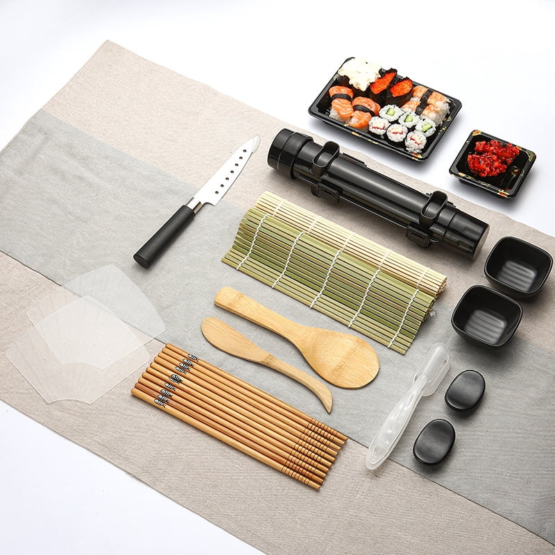 ALL in 1 Sushi Bazooka Roller Kit with Chef’s Knife, Sushi Making Kit ...