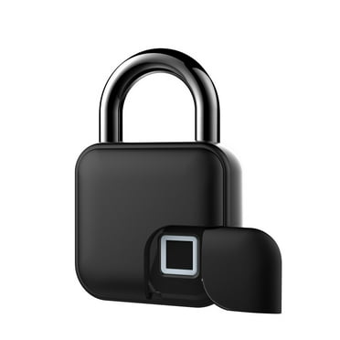 GRNSHTS Fingerprint Electronic Programmable Padlock, Waterproof ...