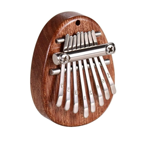 Mini Kalimba 8-key Thumb Piano Portable Finger Instrument Suitable for ...