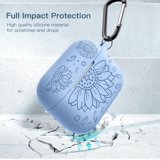 Comvin Sunflower Engraved Case for Airpods Pro 2nd Generation & Airpod ...