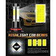 XWQHJW 9005 / H11 LED Headlight Canbus High Low Beam Bulbs Kit 6500K ...