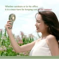 Personal fan mini handheld fan, with rechargeable portable hand fan, 3 ...