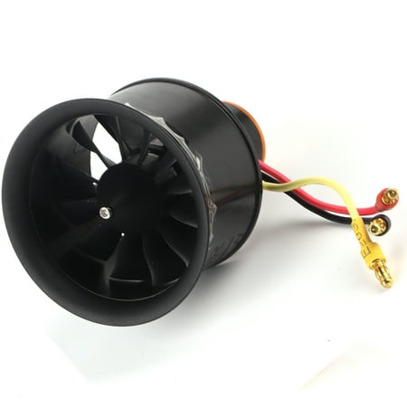 RC Fan, 50mm RC Ducted Fan Stable Electric Ducted Fan 12 Blades Ducted ...