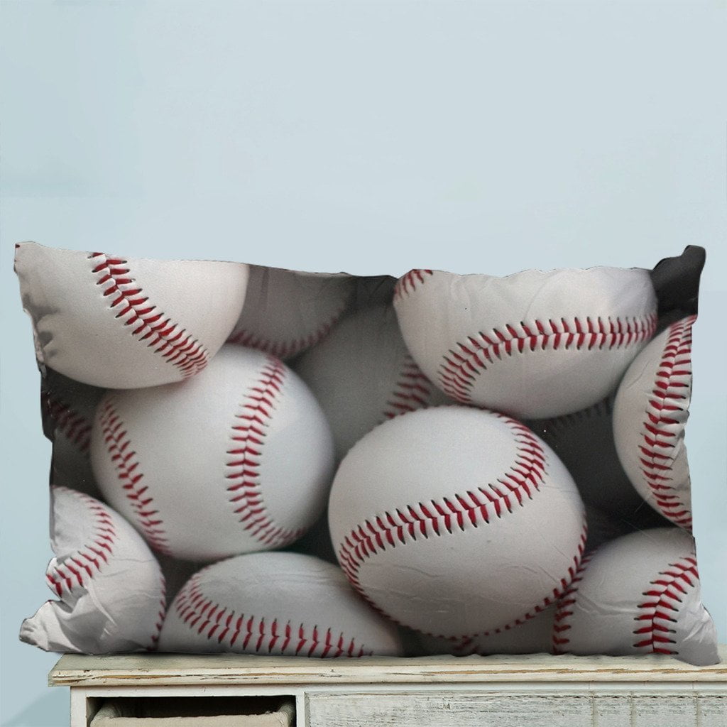 GCKG Baseball Balls Sports Pillow Case Pillow Cover Pillow Protector ...
