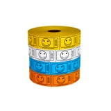 Lancaster Bingo Company Smiley Face Ticket Roll 1,000 Tickets Assorted ...