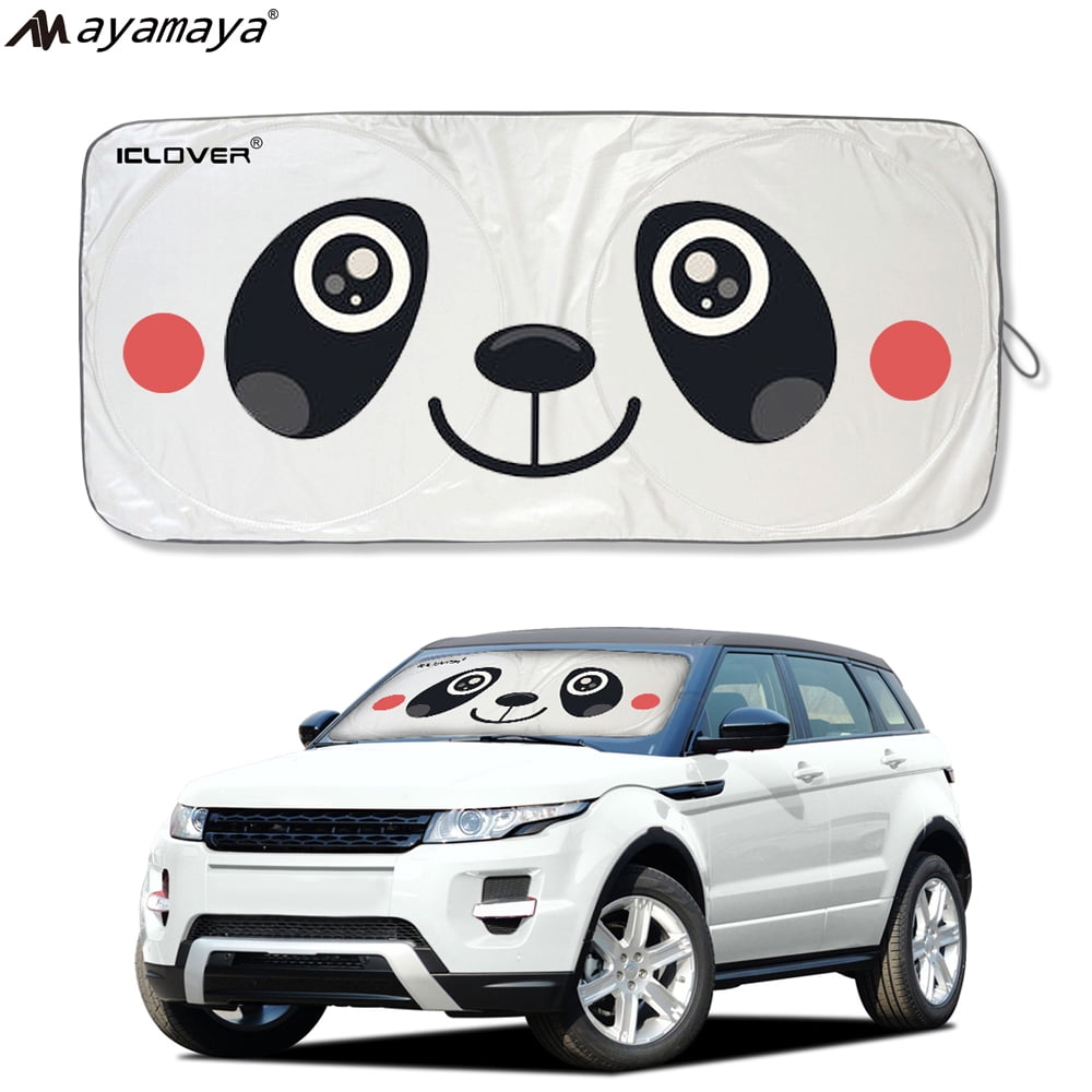 Car Sun Shade for Front Windshield ,AYAMAYA Cute Cartoon Car Front ...