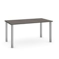 Free Shipping! Bestar 30" x 60" Work Table in Northern Maple - Walmart.com