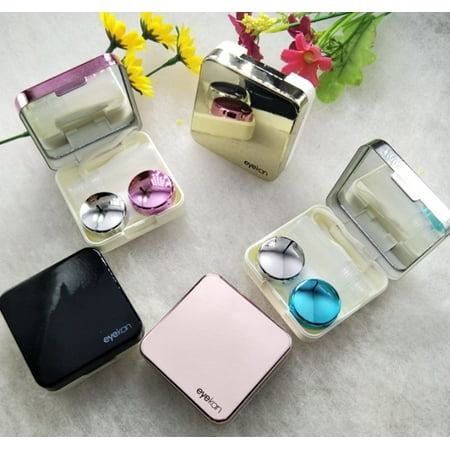 Mini Simple Contact Lens Travel Case Box Container Kit Set Holder With ...