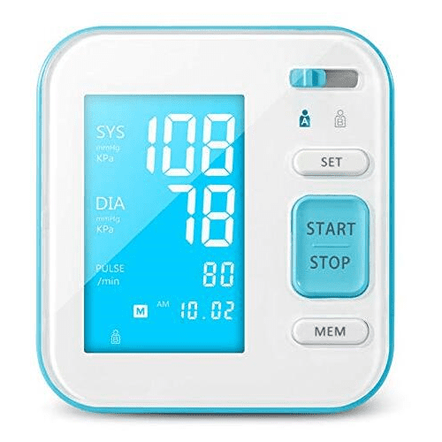 True Integral B02 Arm Blood Pressure Monitor with Large Display; Voice ...