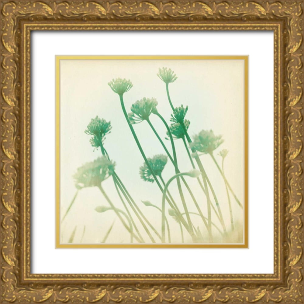 Jorgensen, Jennifer 26x26 Gold Ornate Wood Framed with Double Matting ...