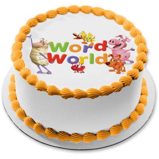 Word World Birthday Supplies