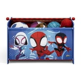 Marvel Toy Box with Retractable Fabric Top for Spidey and His Amazing ...