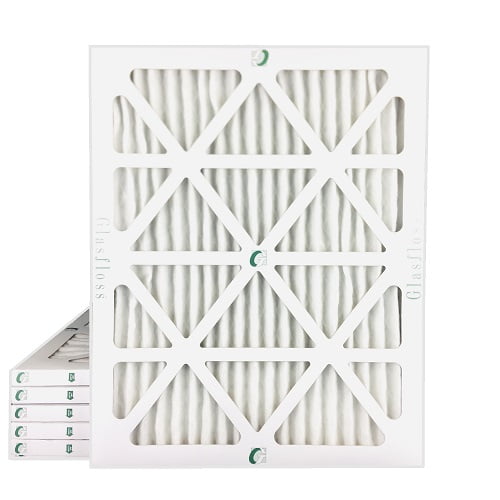 14x20x1 Merv 8 Pleated AC Furnace Air Filters. Box of 6 - Walmart.com ...