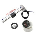 Red Backlight 52MM Fuel Level Gauge 0-190Ohm Oil Tank Level Indicator Meter With Fuel Level ...