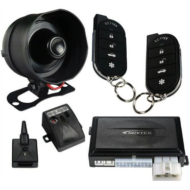 SCYTEK CAR ALARM ASTRA 777 2 Way Paging Car Alarm W Carbon Fiber and ...