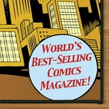 Warner Bros Superman Comic Cover Youth Printed Multicolor Indoor Area ...