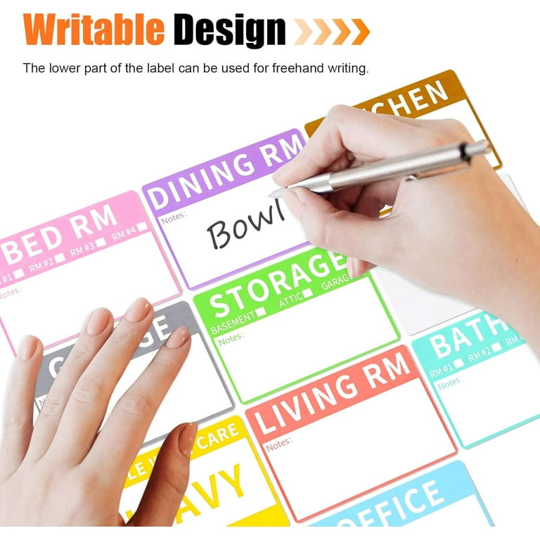 Packing Supplies For Moving 500 Pcs 20 Designs Home Moving Labels For ...