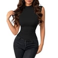 BUIGTTKLOP Tank Tops for Women Sleeveless Shirts High Neck Going out ...