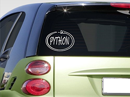 Ball Python snake 6" sticker *E903* Ouroboros heat lamp aquarium snake ...