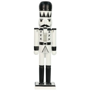 Glitzhome 36"H Large Christmas Vintage Wooden Nutcracker, Drummer ...