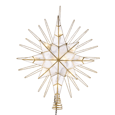 Kurt Adler Christmas 11-Inch Indoor Pre-Lit Twinkling LED 60-Light Gold ...