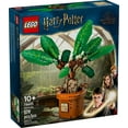 LEGO Harry Potter Mandrake Figure & Pot Plant Toy, Harry Potter ...