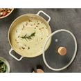 Neoflam Fika 2.7 Qt Stock Pot with Glass Lid, Nonstick Ceramic Coating ...