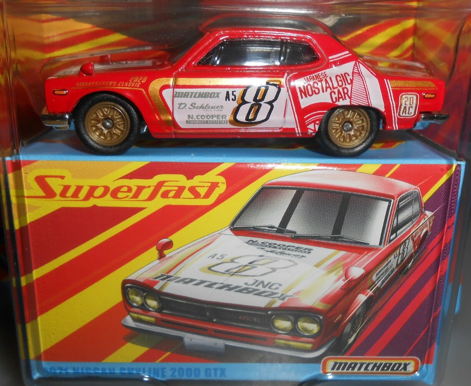 Vehicles Push & Pull Toys Matchbox Superfast 1971 Nissan Skyline 2000 ...
