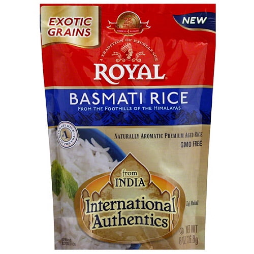 Royal Basmati Rice, 8 oz, (Pack of 10) - Walmart.com