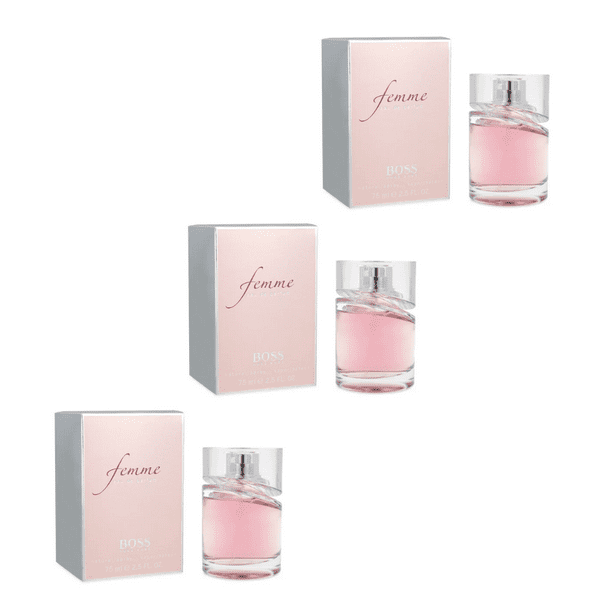 Paquete 3x2 Boss Femme 75 ml Edp Spray | Walmart en línea