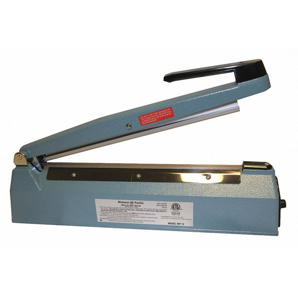 Midwest Pacific Heat Sealer,Table Top,Impulse MP-12 - Walmart.com