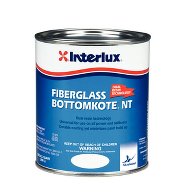 Interlux YBB359/QT Fiberglass Bottomkote NT Antifouling Paint - Green ...