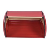 Large Capacity Metal Bread Box, Bread Holder Snack Container for ...