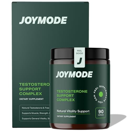 JOYMODE Testosterone Support Complex (90ct) -Natural Supplement for Men ...