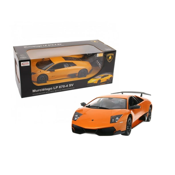 Remote control 1/14 scale orange electric car sport racing hobby toy ...