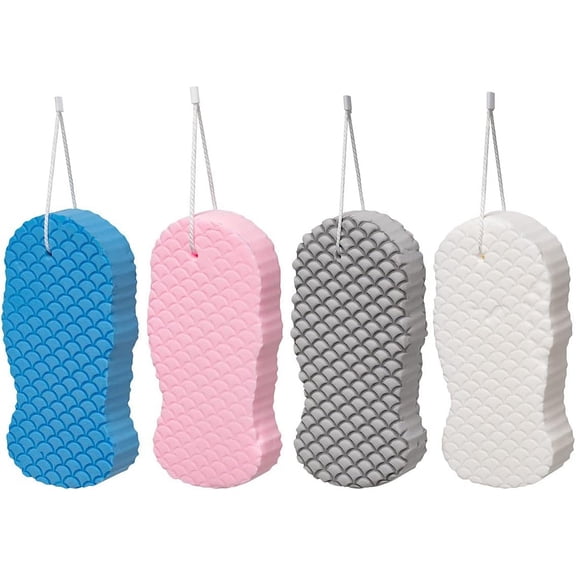 Natural Loofah Sponge Shower Organic Luffa Exfoliating Bath Loofa Body ...