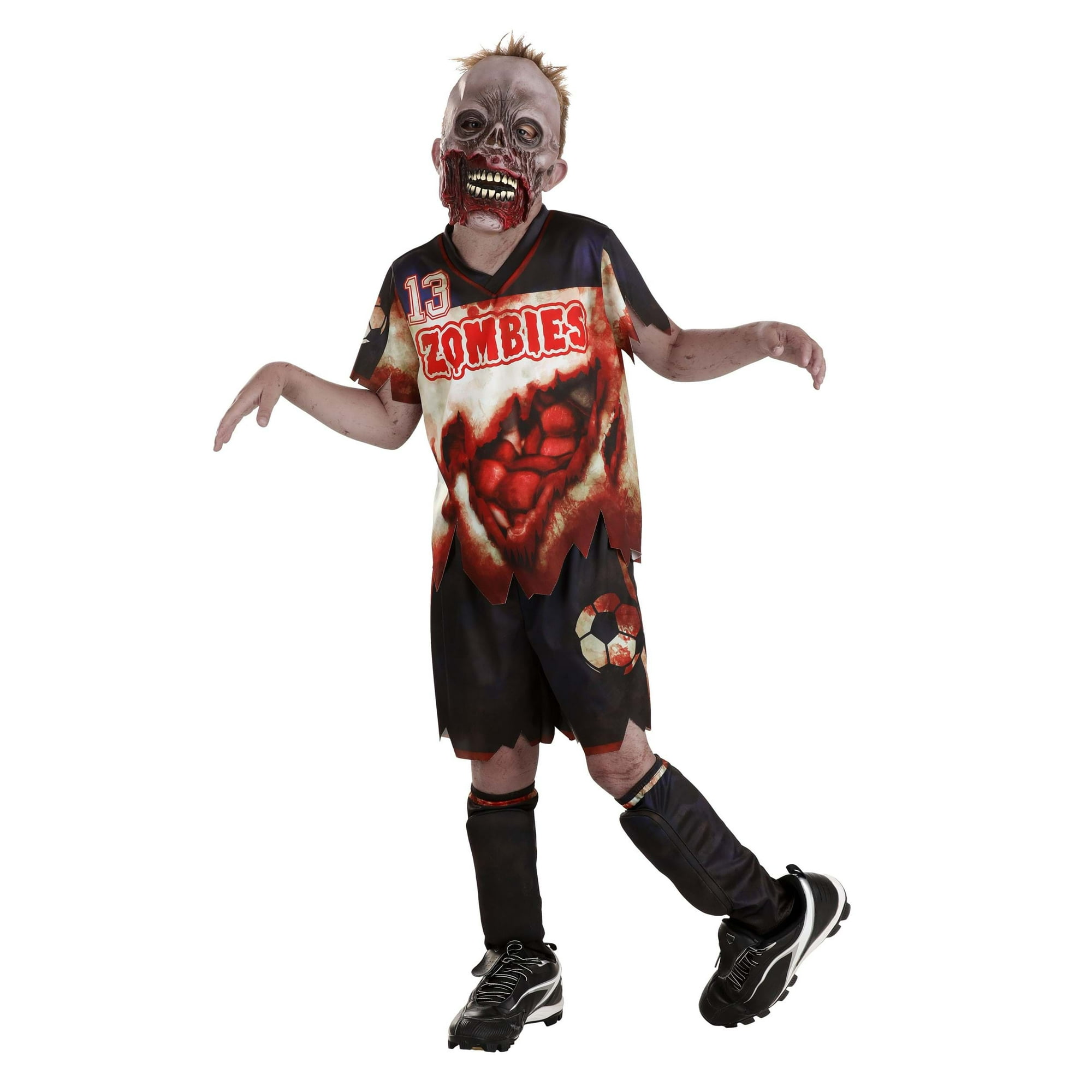 Click here for Fun Costumes Kids Zombie Soccer Player Costume M prices