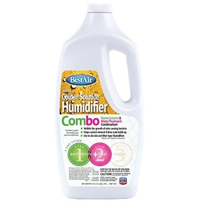 Golden Solutions Bacteriostatic Humidifier Water Treatment, 32-oz. -245 ...