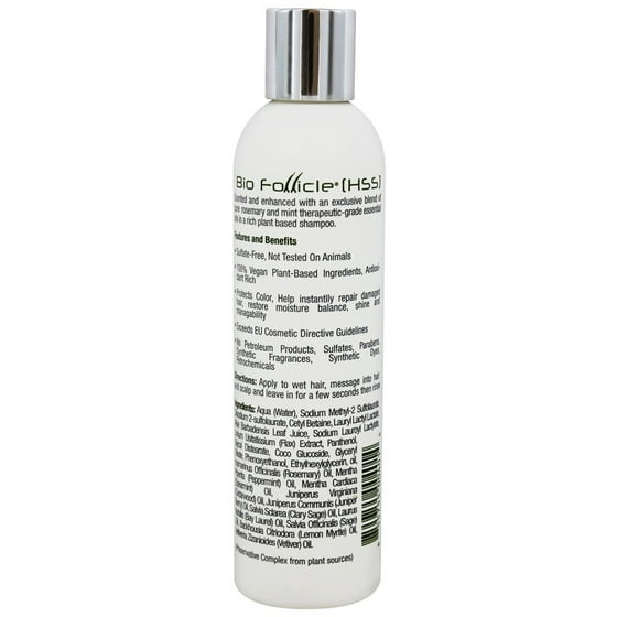 Bio Follicle - Bio Follicle Shampoo, Rosemary and Mint, 8 Fl Oz ...
