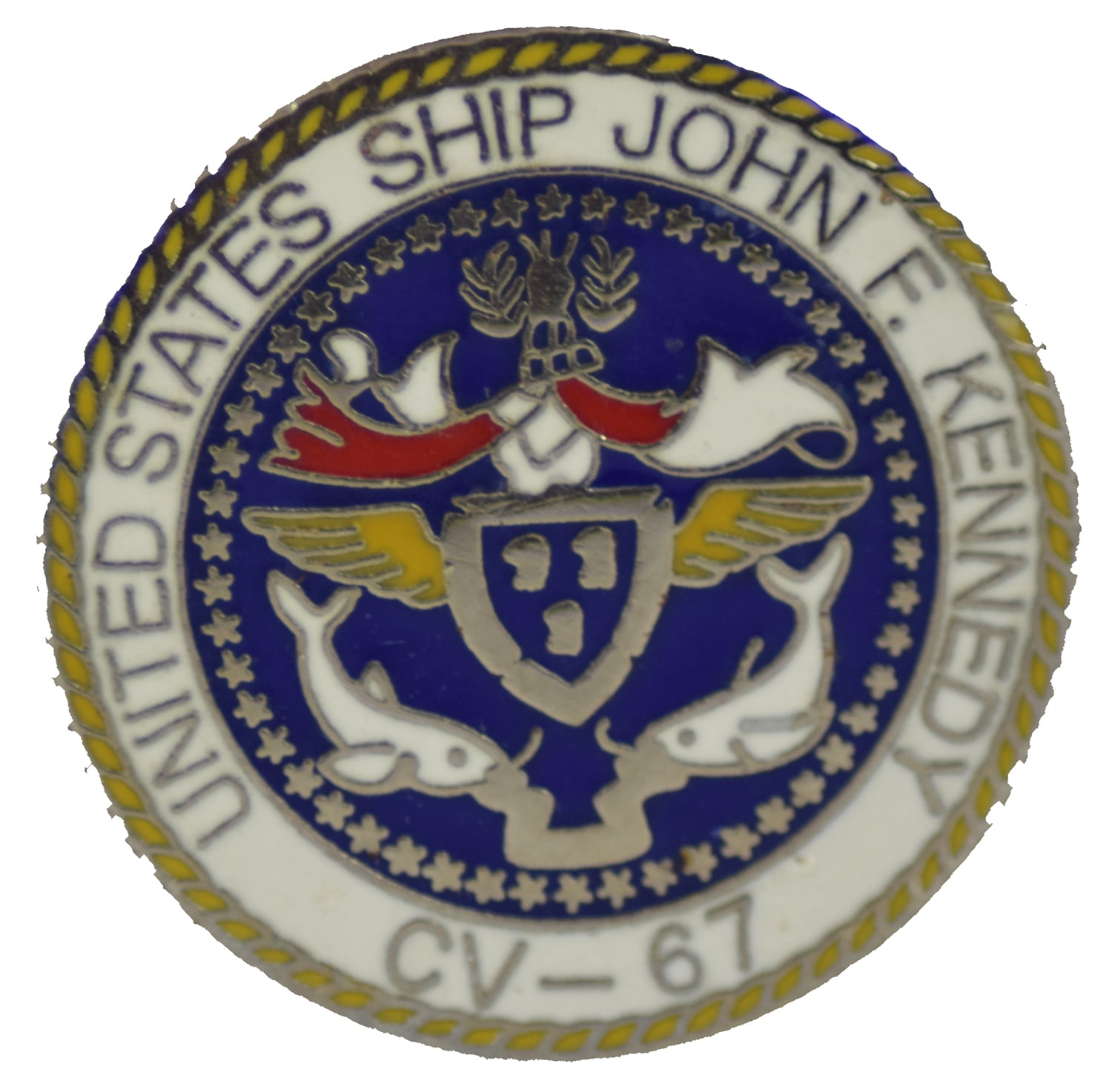 JOHN F. KENNEDY CV-67 HAT PIN - Walmart.com