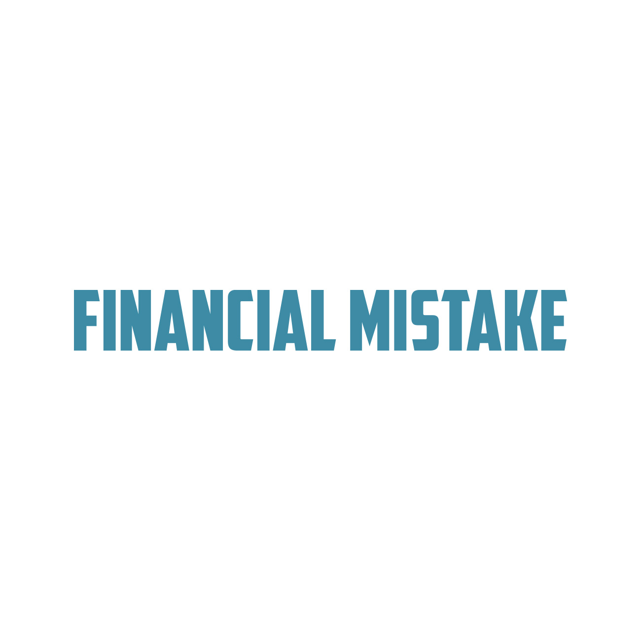 Financial Mistake Sticker Decal Die Cut - Self Adhesive Vinyl ...