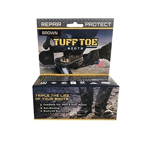 Tuff Toe Brown 20177 Boot Protection & Repair for Steel Toe Saftey Toe ...