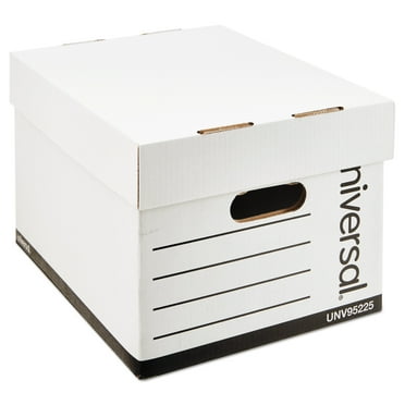Business Source, BSN26756, Heavy Duty Letter Size Storage Box, 12 ...