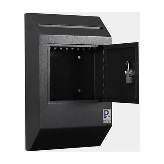 Letter Size Wall Drop Box Security Safe Locker with Electronic Lock ...