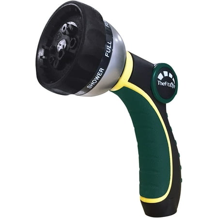 TheFitLife Garden Hose Nozzle Spray, Water Nozzle with 8 Adjustable ...