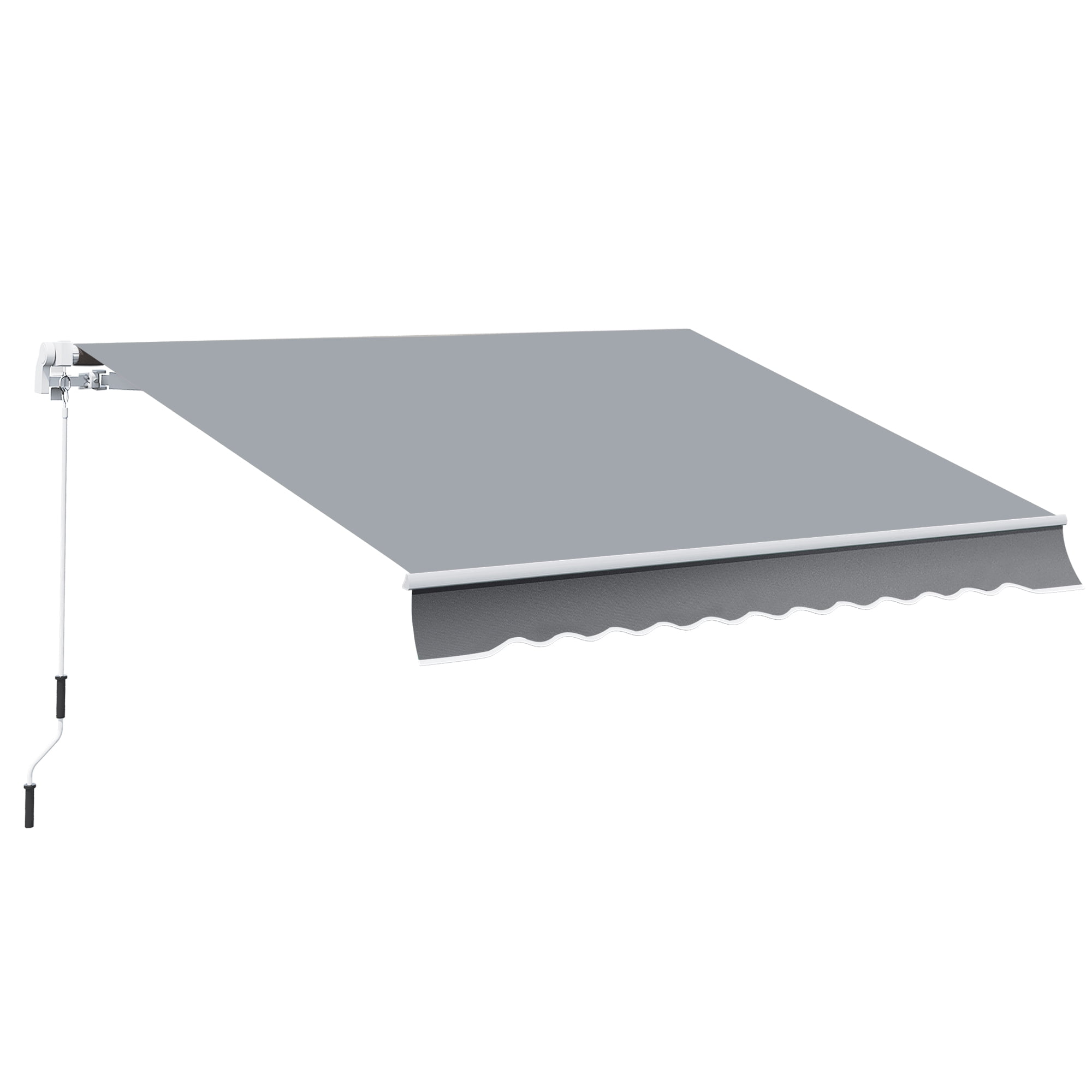 Click here for Outsunny 13 X 8 Manual Retractable Patio Awning Su... prices