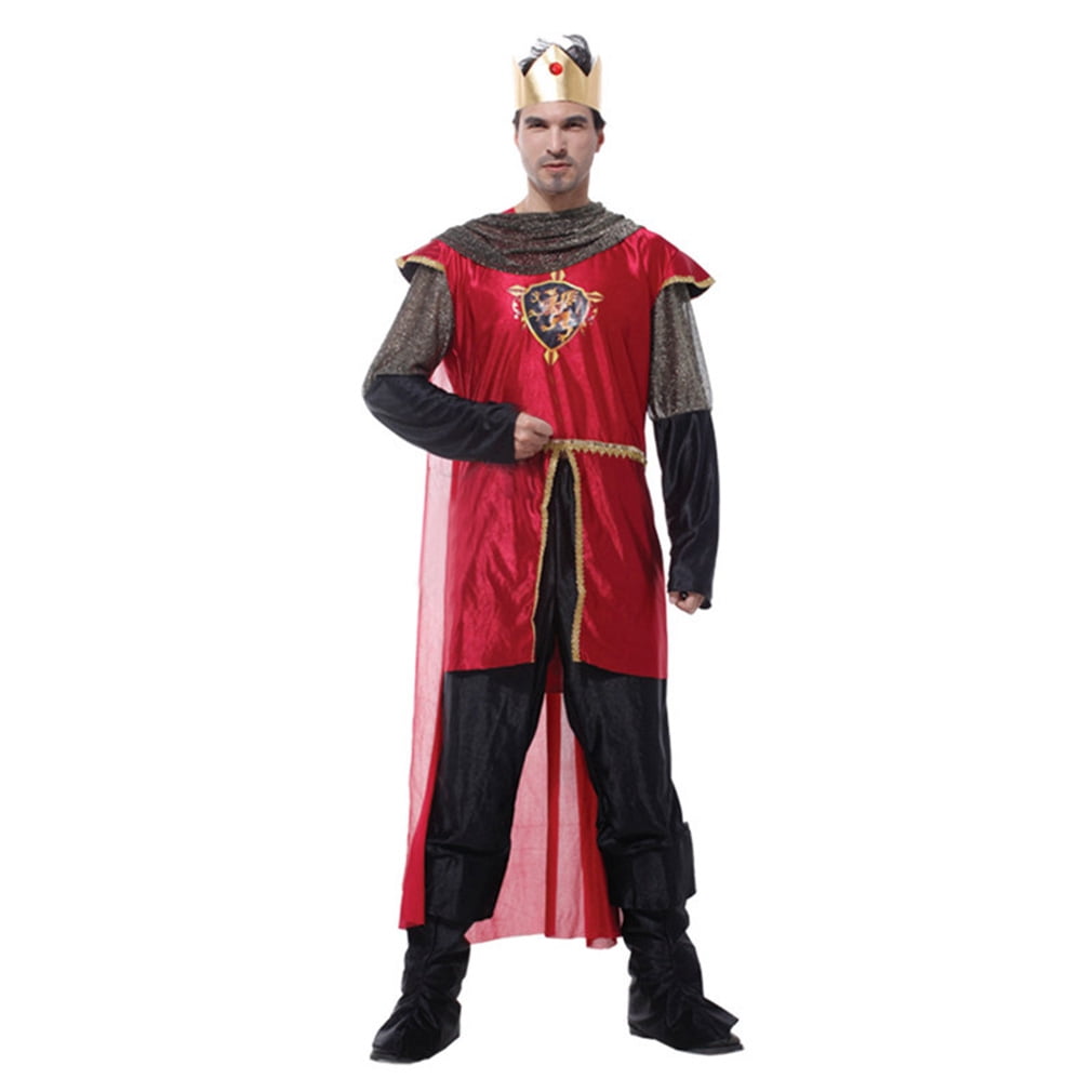 Spooktacular Men's Honorable King Costume Set Halloween party, S ...